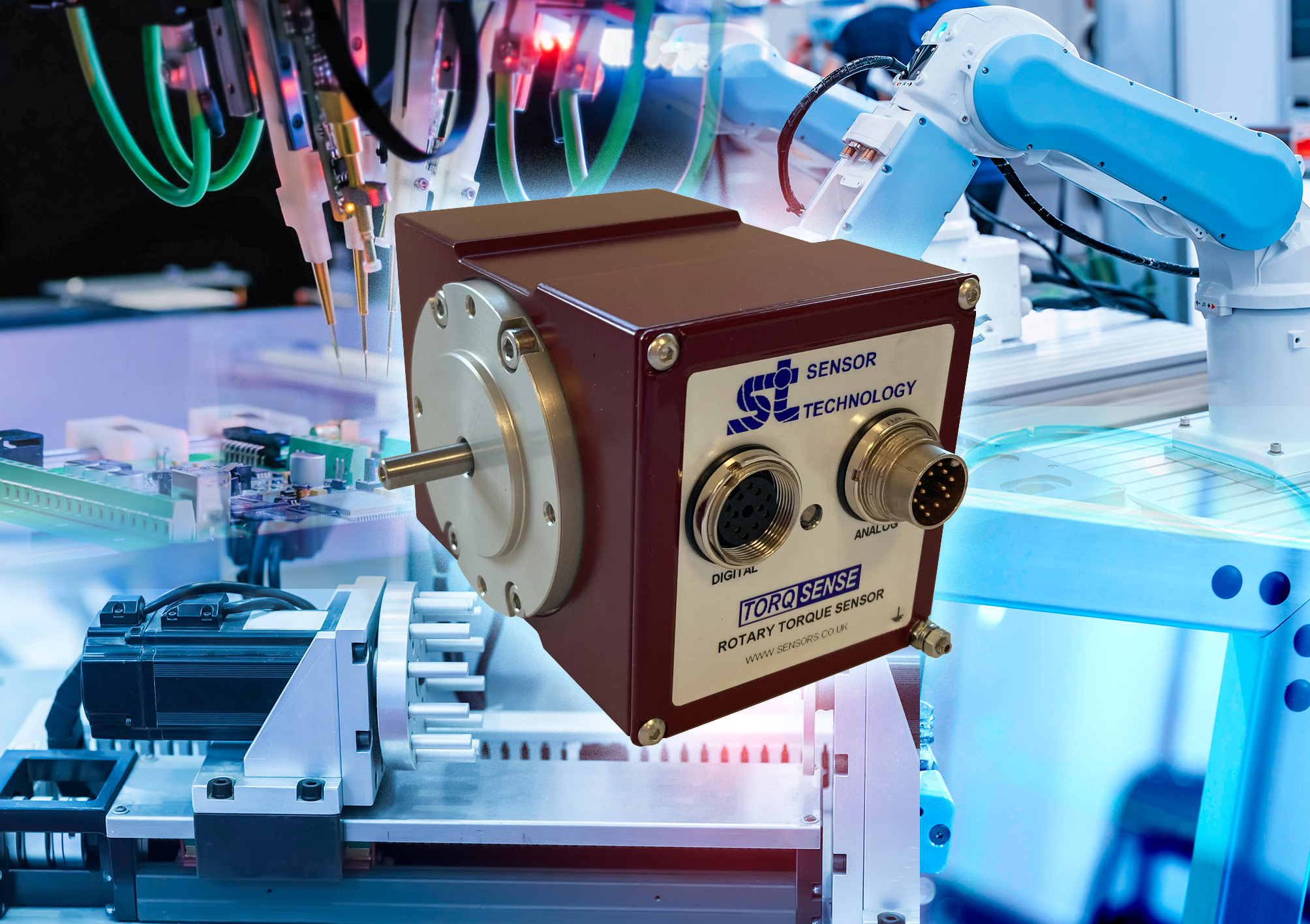 Low capacity torque sensors open up worlds of plant & machinery